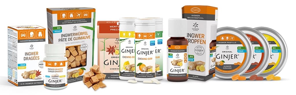 Ginjer products - Ginjer